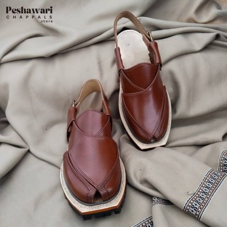 Pakistani Peshawari Chappal | Kaptaan Chappal | Norozi Chappal